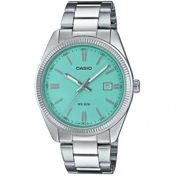 CASIO TEAL BLUE MTP-1302PD-2A2V